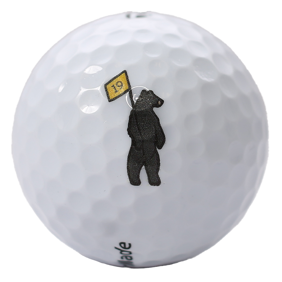 Jar Balls with Four Course Logos from Bandon Dunes Golf Resort ...