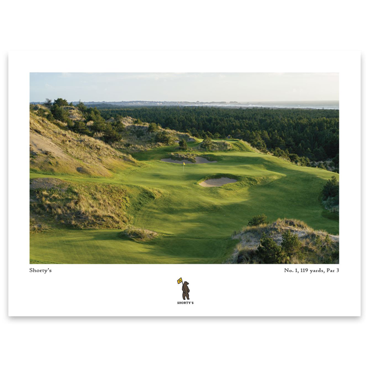 Shorty's Poster – BandonDunesGolfShop.com