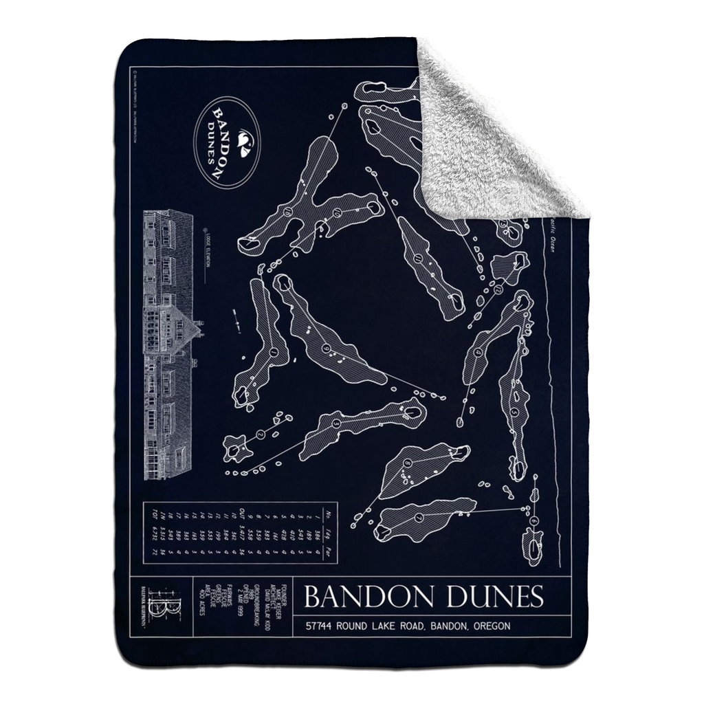 Fleece Stadium Blankets - All Logos – BandonDunesGolfShop.com